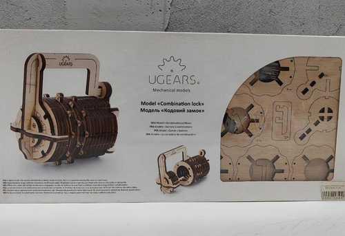 Конструктор ugears Кодовый Замок Дерево 3D-пазл