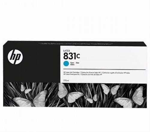 Струйный картридж HP 831С голубой 118907