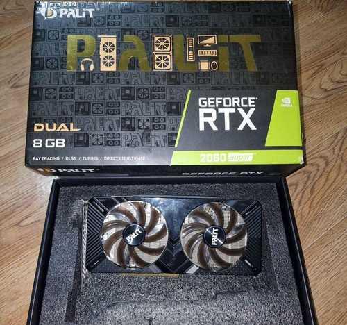 Видеокарта rtx 2060 super 8gb palit