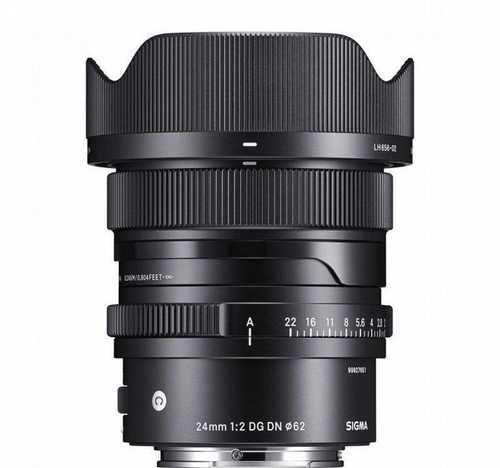 Объектив Sigma 24mm f/2 DG DN Contemporary Sony E