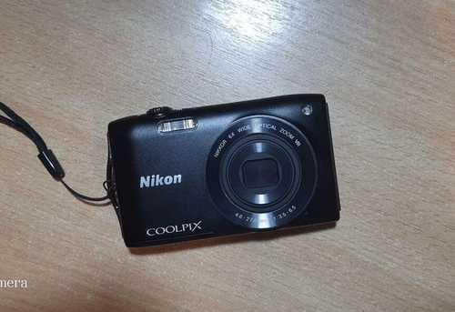 Цифровой фотоаппарат Nikon Coolpix s3300