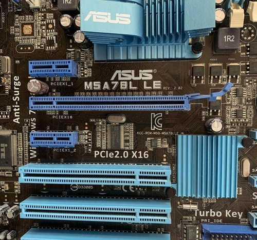 Мат.плата Asus M5A78L LE, процессор FX FD8120