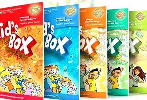 Kid's Box Edition 1, 2, New Edition 2 (новые)