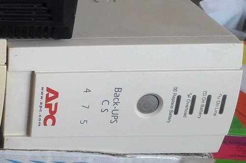Ибп APC Back-UPS CS 475 VA, 285W, IEC