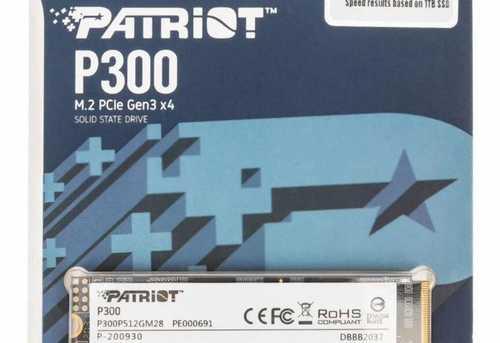 Ssd m2 2280 Patriot / 512Gb / PCIe 3.0 x4 / новый