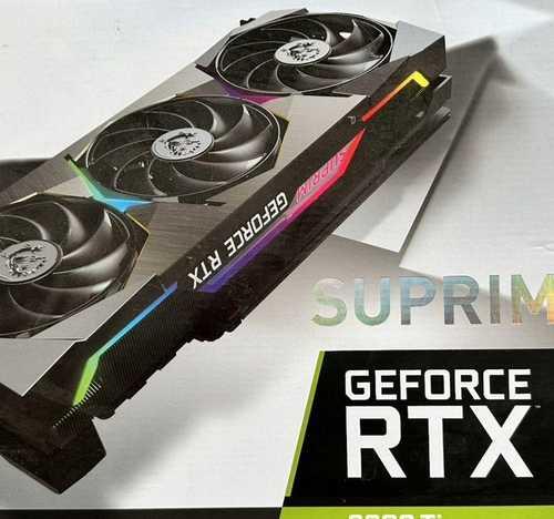Видеокарта msi gtx 3080 ti 12gb