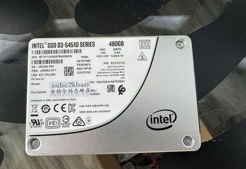 Продам SSD S4510 480Gb (Ssdsc2KB480G801) новый