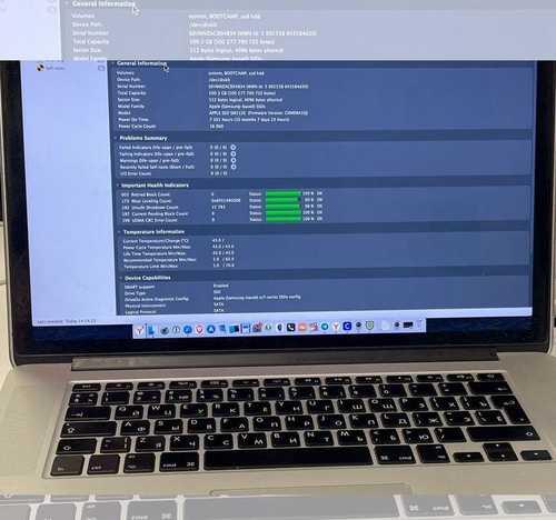 Apple MacBook Pro 15" mid 2012 i7 8gb ssd 512gb