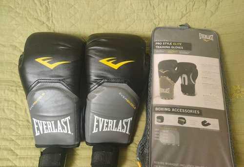 Перчатки бокс Everlast Elite Pro Style 10,12 OZ