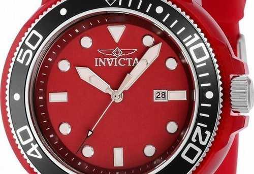 Invicta Pro Diver Neon Красные Часы Светящиеся Нов
