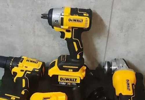 Набор аккумуляторных инструментов DeWalt 3в1