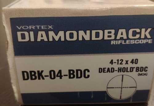Оптический прицел vortex Diamondback 4-12x40