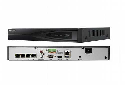 IP PoE Регистратор Hikvision NVR DS-7604NI-K1/4P