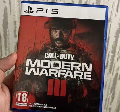 Call of duty modern warfare 3 ps5 диск