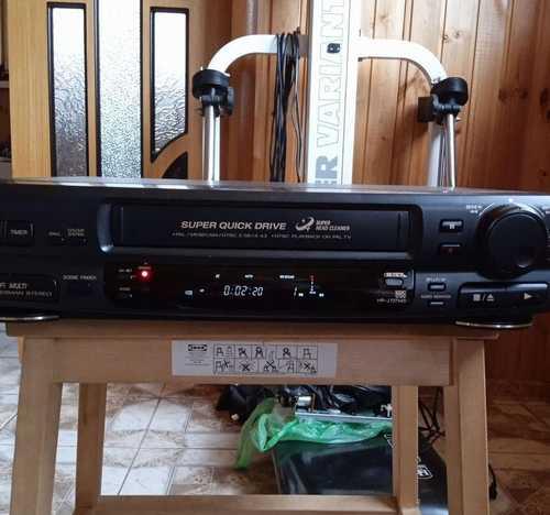 Видеомагнитофон jvc HR j727 ms hi fi