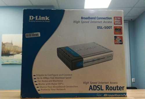 Маршрутизатор adsl D-Link DSL-500T