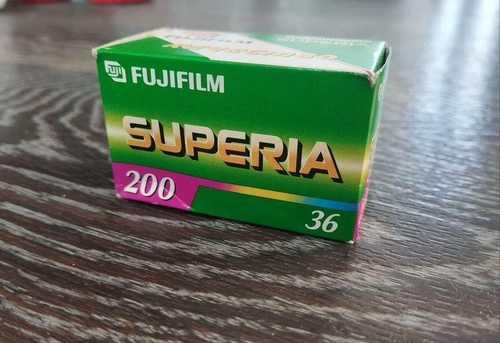 Фотопленка fujifilm superia 200/36 кадров