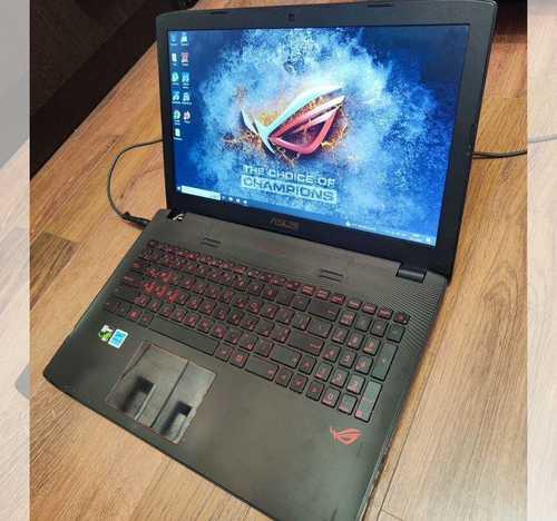 Игровой Asus ROG GL552J I5-4200H,GTX950,8гб,240SSD