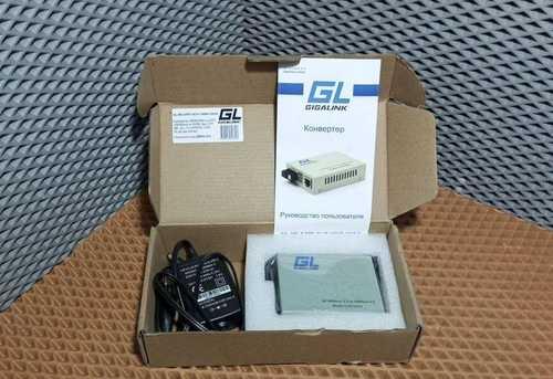 Медиа конвертер Gigalink GL-MC-utpf-SC1F-18SM-1550