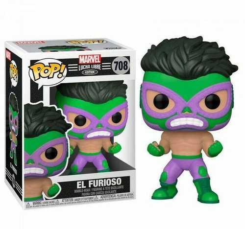 Funko POP Marvel EL furioso