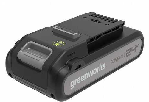 Аккумулятор Greenworks 24V, 4 Ач с 2 USB разъемами
