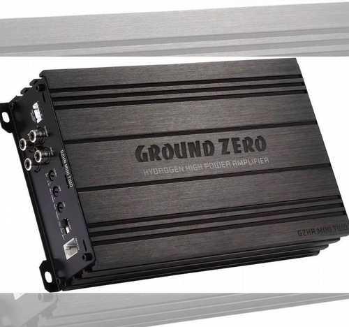 Усилитель 2х канальный ground zero gzha mini two