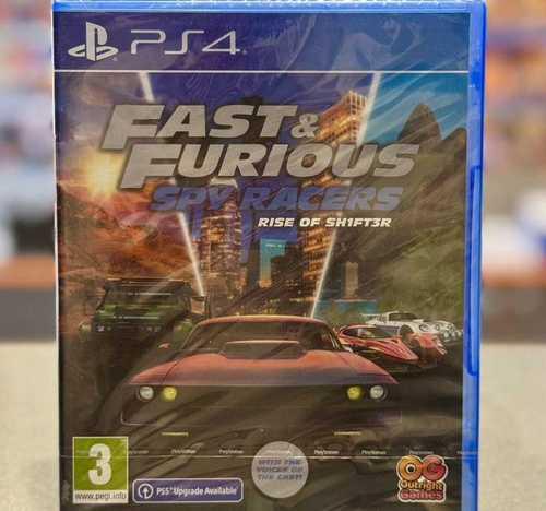 Fast & Furious: Spy Racers PS4. Новые