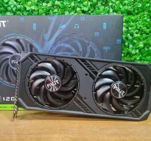 Видеокарта palit GeForce RTX 4070 dual 12G. Гарант