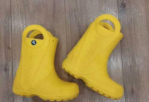 Сапоги детские crocs оригинал c 10, 27 размер