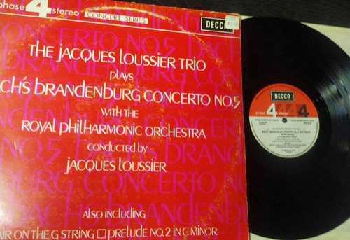 The Jacques Loussier Trio винил 1970