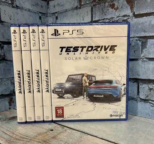 Test Drive Unlimited Solar Crown PS5 диск