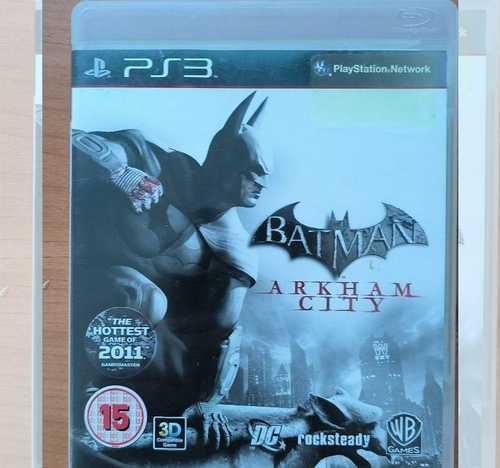 Batman Arkham city ps3 с мануалом
