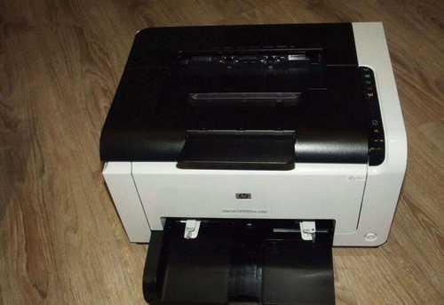 Принтер hp cp1025 цветной лазерный