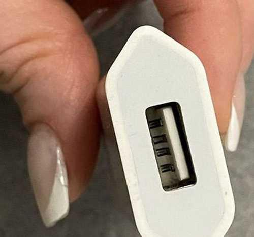 Блок питания адаптер usb apple