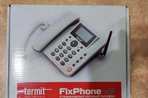 Стационарный сотовый телефон FixPhone v2