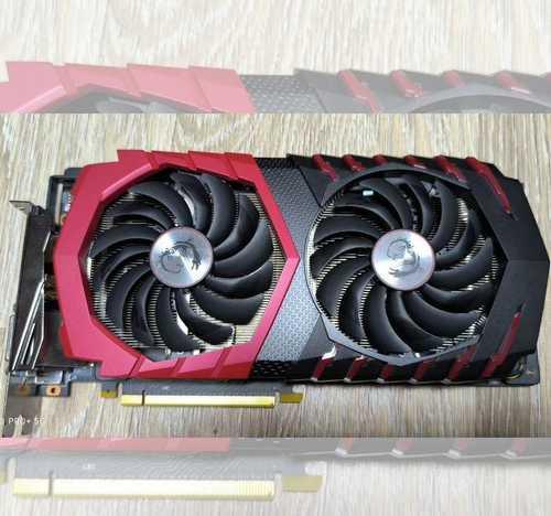 Видеокарта gtx 1060 6gb msi gaming x