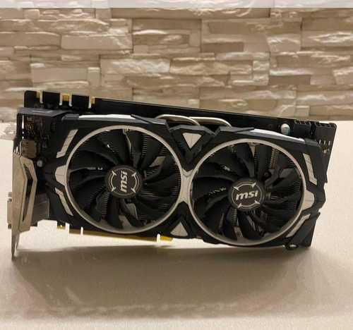 Видеокарта MSI GTX 1070 ti Armor 8gb