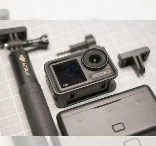 Экшн камера dji osmo action 4 adventure combo