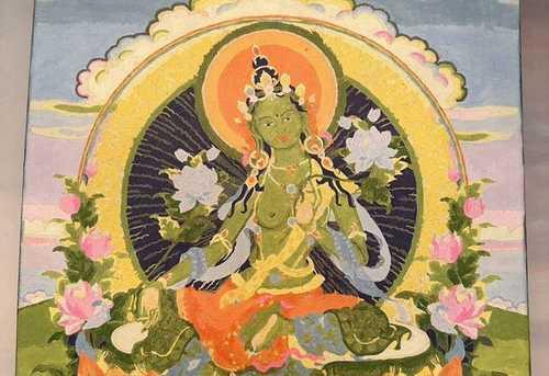 Картина Зеленая Тара Будда