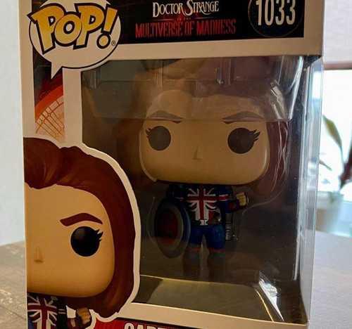 Funko pop marvel Captain Carter 1033