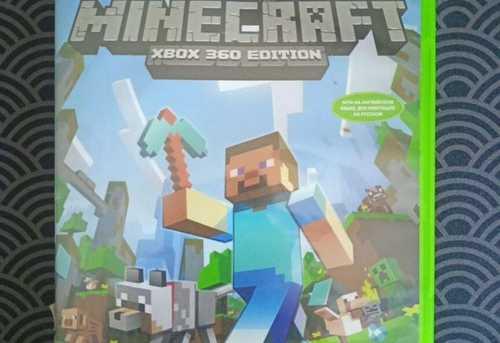 Диск Minecraft xbox 360 edition