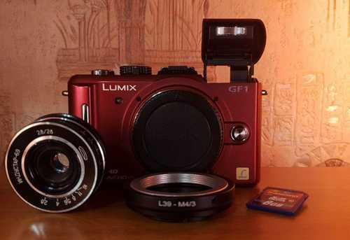 Panasonic lumix gf1 body + объектив