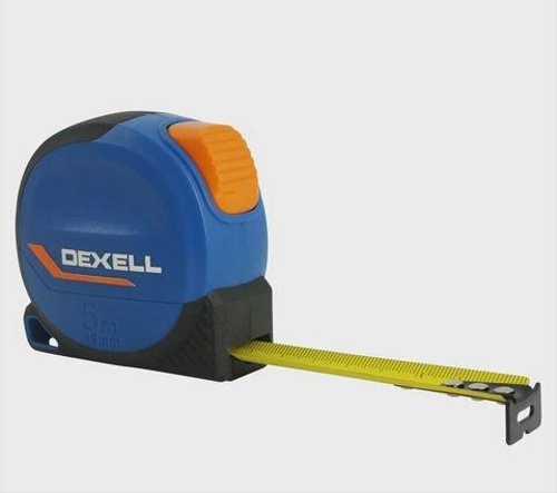 Рулетка Dexell L2 460622 5 м x 19 мм, автоблокиров