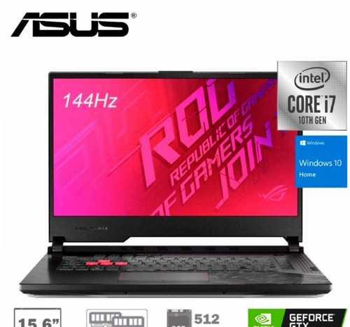 Игровой asus ROG strix G15 G512LI-BI7N10