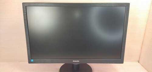 Монитор ЖК philips 243v5lhsb5 без кабеля бп