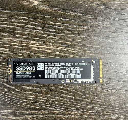 SSD M2 NVMe Samsung 980 1tb