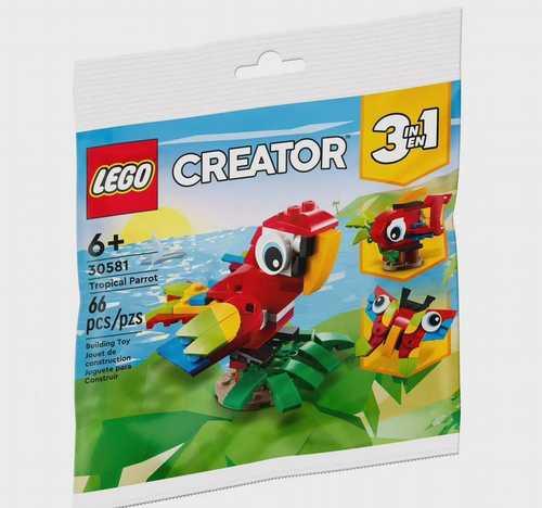 Lego Creator 30581 Tropical Parrot polybag