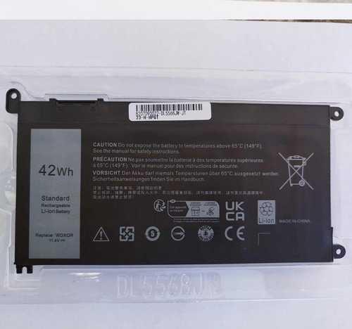 Аккумулятор для ноутбука Dell WDX0R 42 Wh