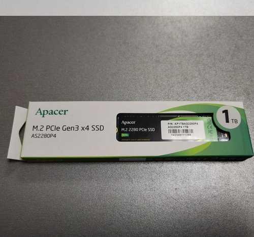 SSD 1Тb M.2 2280 Apacer AS2280P4