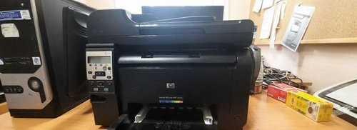 Мфу цветной HP LaserJet 100 color MFP M175nw